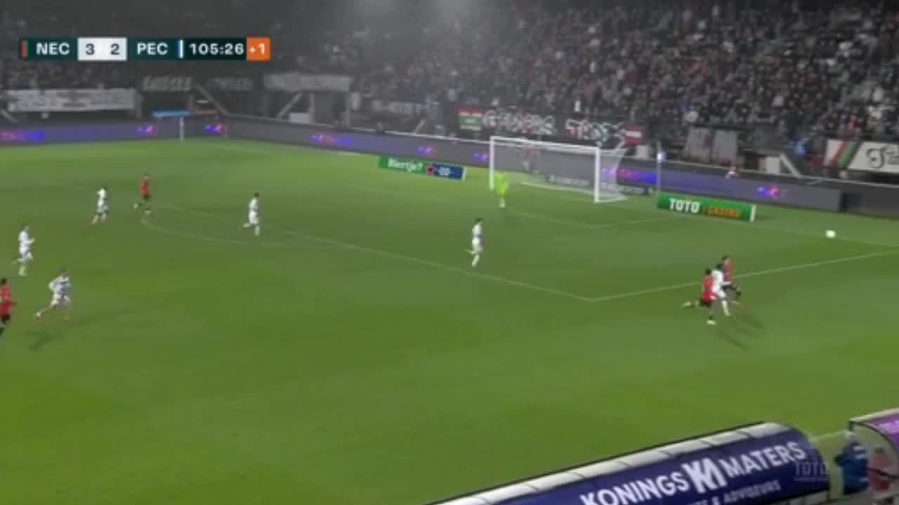 NEC Nijmegen [4]-2 PEC Zwolle - Koki Ogawa 105'+1' - Dubz