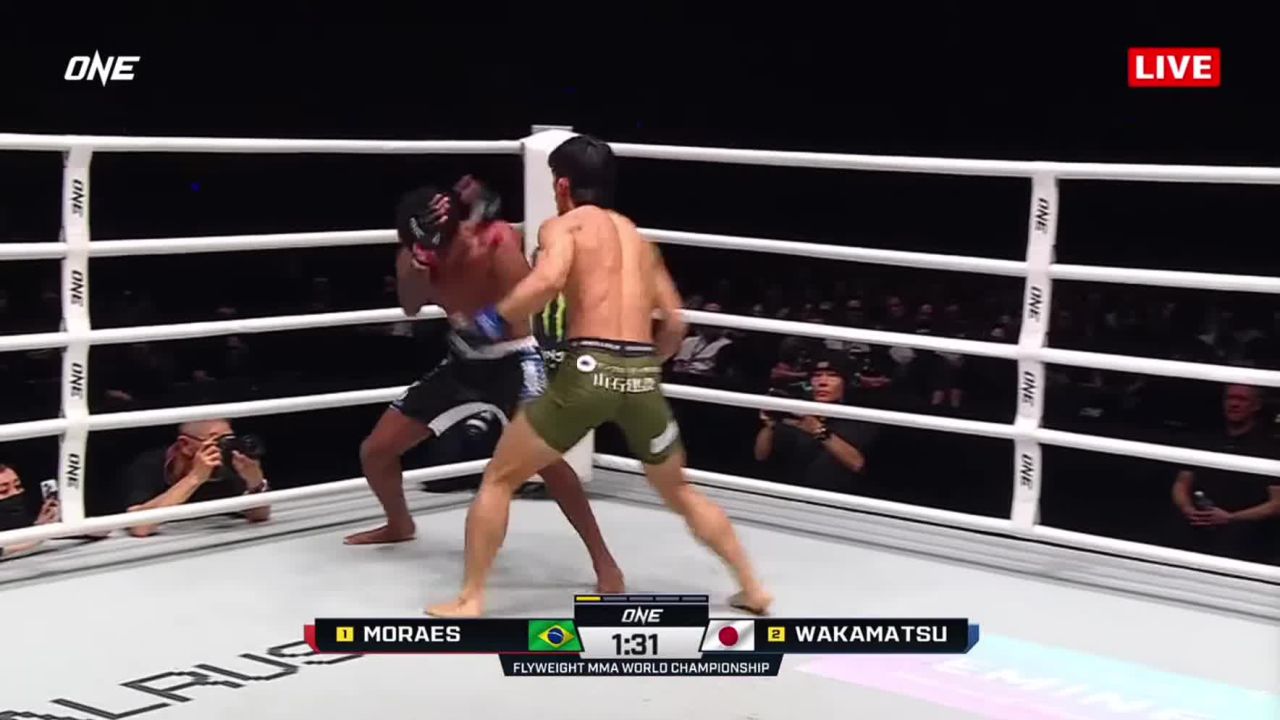 Yuya Wakamatsu vs. Adriano Moraes | ONE Bantamweight Championship | ONE 172 - Dubz