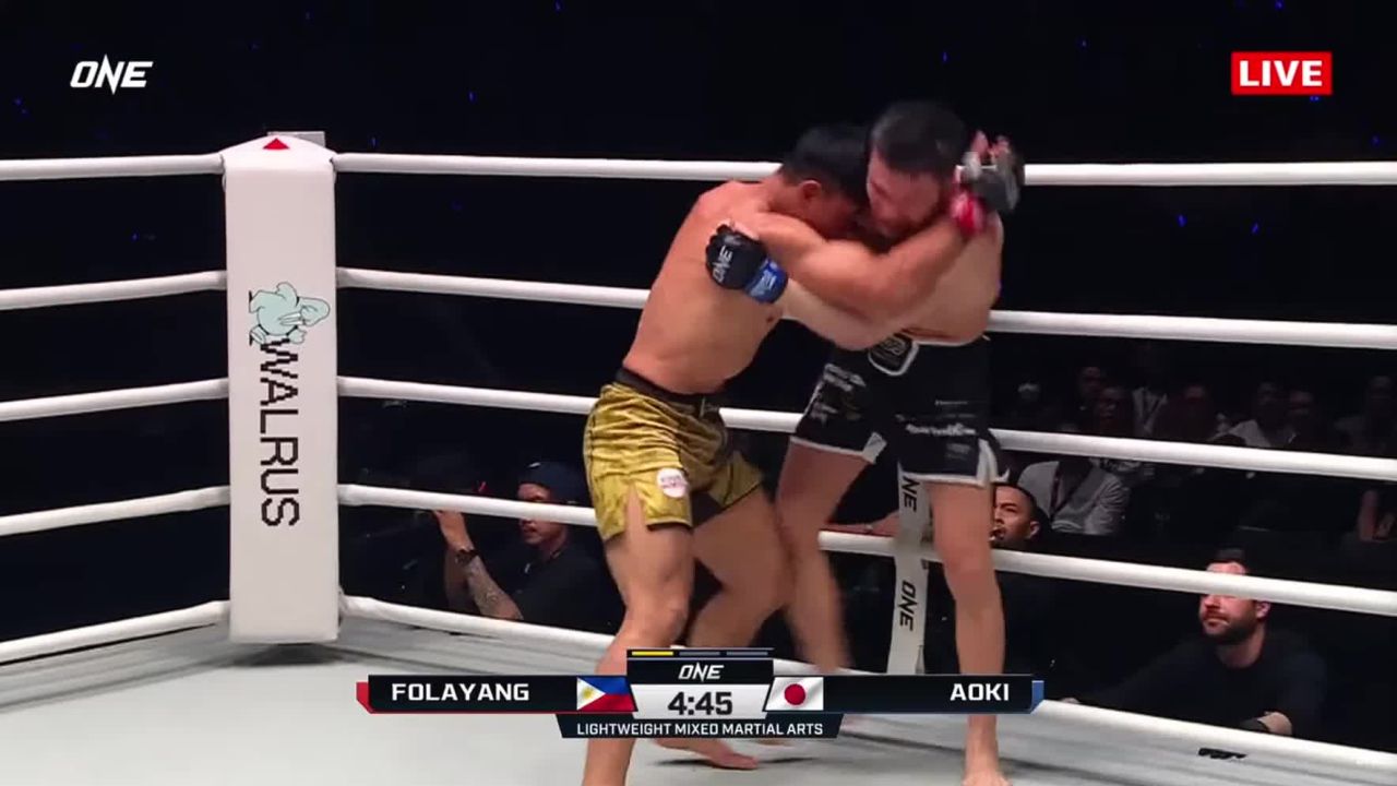 Shinya Aoki vs. Eduard Folayang | ONE 172 - Dubz